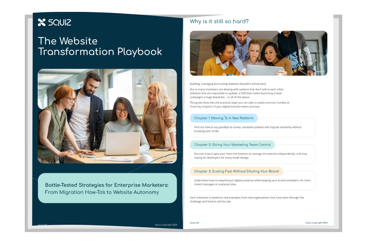 Free Website Transformation Playbook